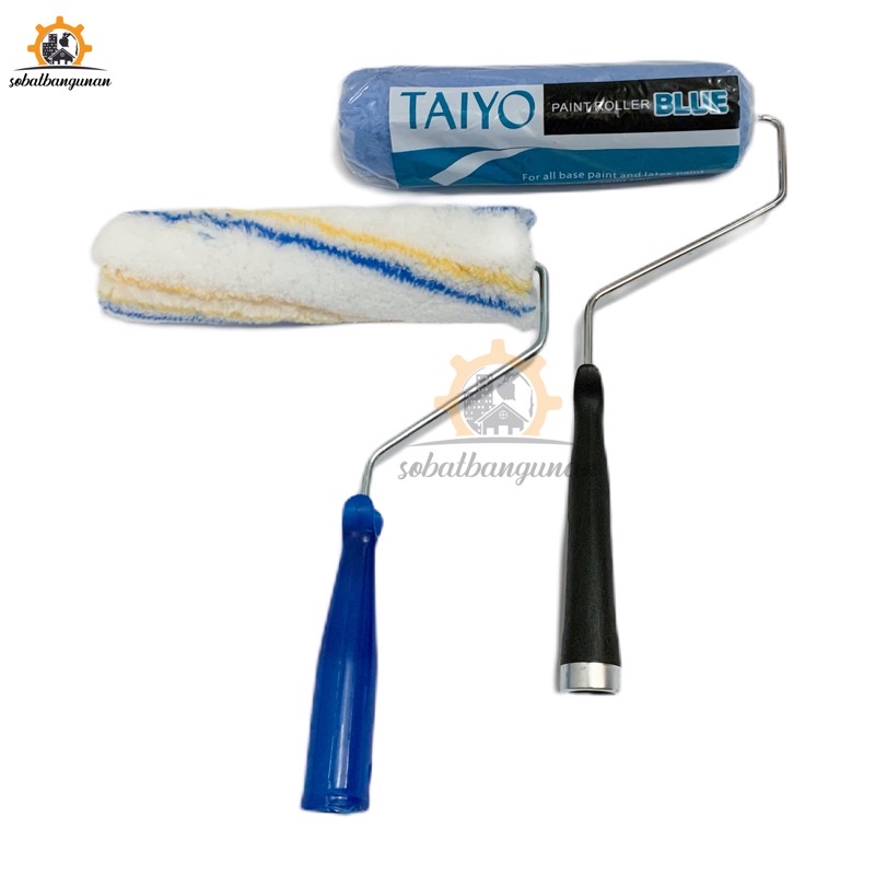 Jual KUAS ROLL 9” / KUAS ROLL BESAR KOMPLIT DENGAN GAGANGNYA | Shopee ...