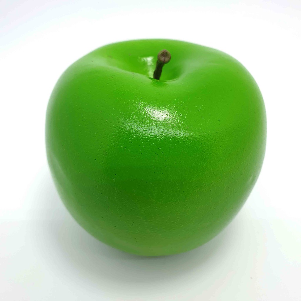 Jual Buah Apel Hijau Artificial/ Buah Palsu/ Buah Plastik/ Buah Busa ...