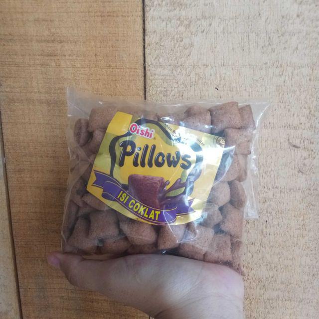 Jual Oishi Pillows 250g Coklat Keju Ubi Ungu Snack Murah Cemilan Gurih ...
