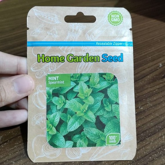 Jual HGS - benih MINT SPEARMINT isi 100 biji - benih daun mint - home ...