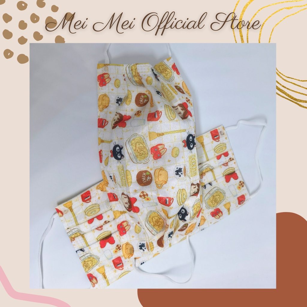 Jual MASKER LUCU 3PLY MOTIF / MASKER DEWASA / MASKER KARTUN STITCH ...