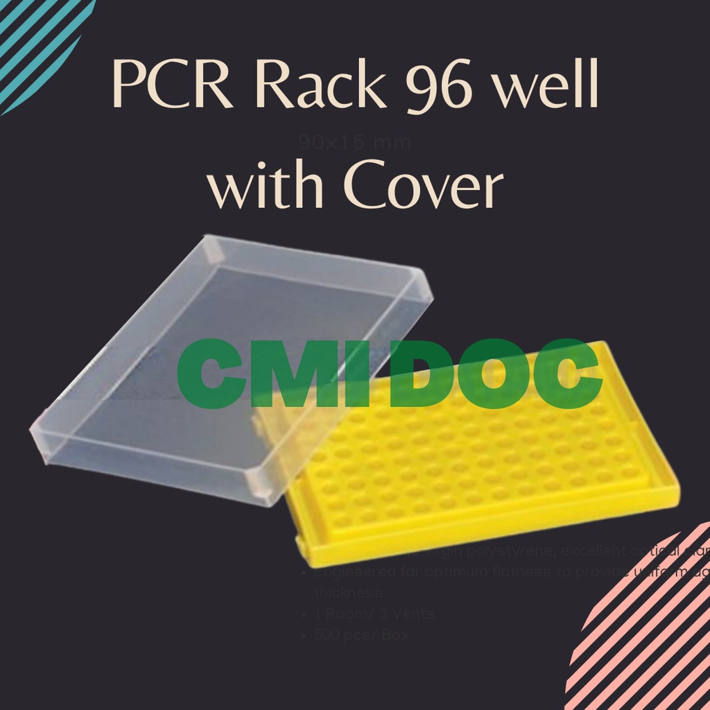 Jual PCR Rack 96 Well with cover, Bioseen, MURAH | Shopee Indonesia