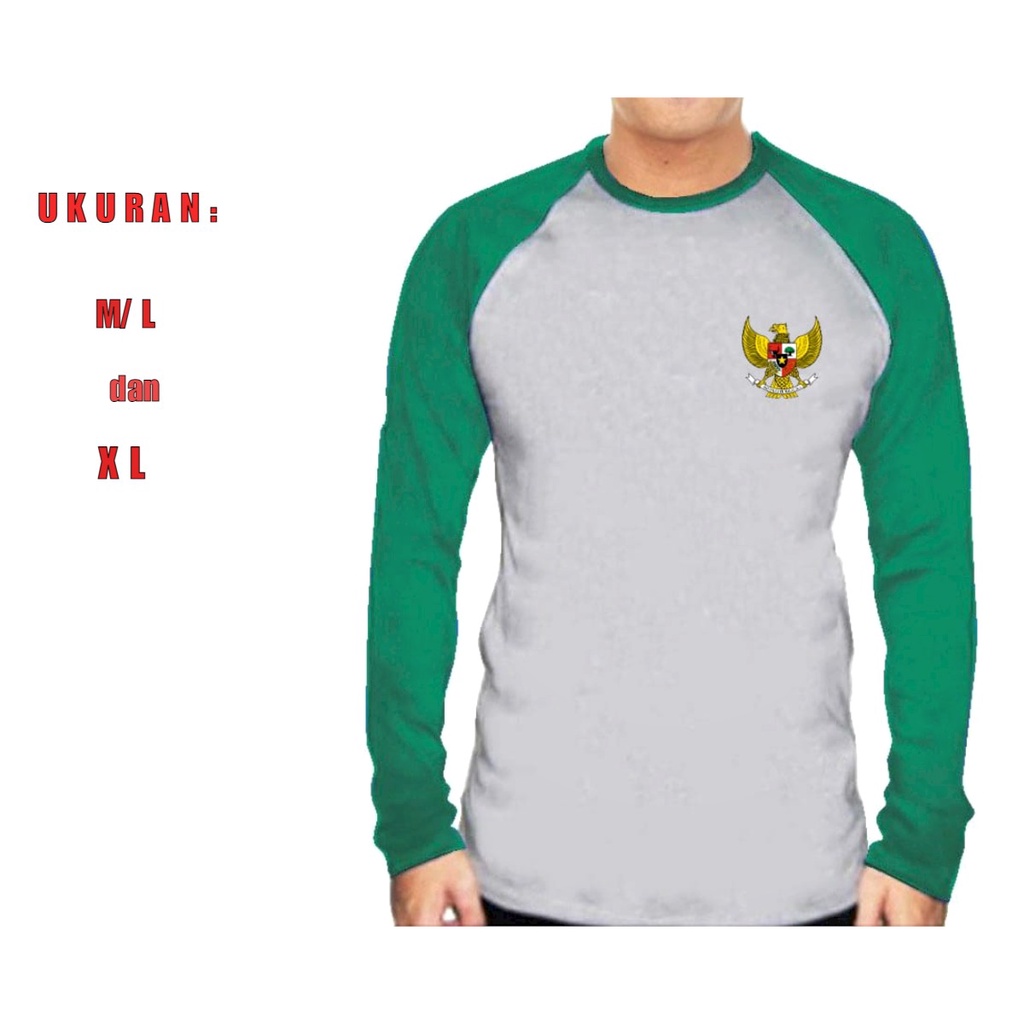 Jual POLILE781 - BAJU RAGLAN GARUDA PANCASILA / merdeka / agustus ...
