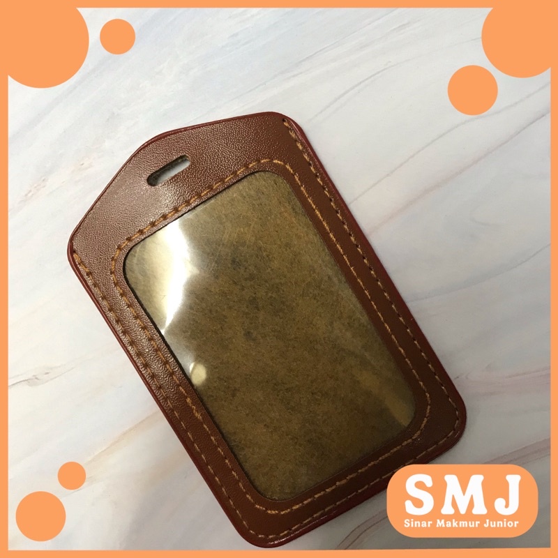 Jual CASING ID CARD KULIT 1 KARTU (4 Warna) | Shopee Indonesia
