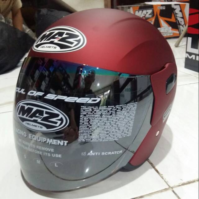 Jual Helm bogo maz sonic pabrikan sama dengan NHK dan GM | Shopee Indonesia
