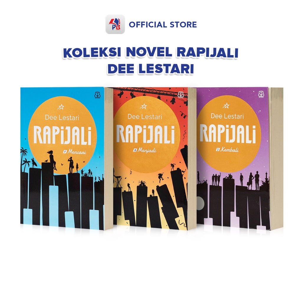 Jual Buku Novel Rapijali Seri 1 Sampai 3 Mencari menjadi Kembali ...