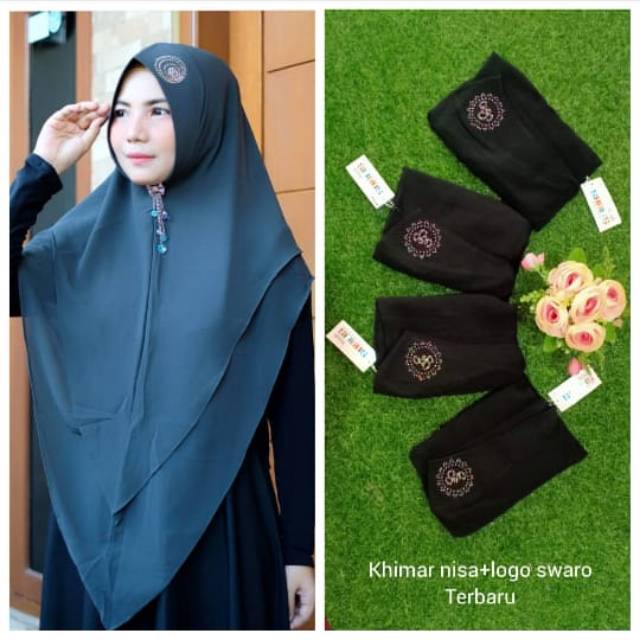 Jual Khimar Nisa Logo Swaro SARKIS | Shopee Indonesia