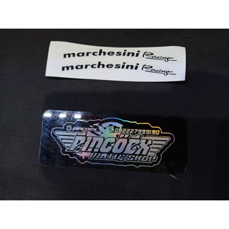 Jual stiker velk marchesini racing transparan (isi2) | Shopee Indonesia