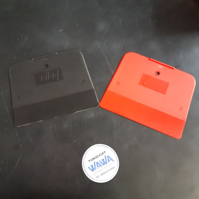 Jual kape sekrap scrapper dempul colad lentur halus merah dan hitam ...