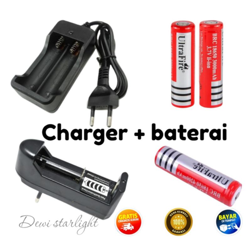 Jual charger battray 18650/charger senter SWAT/ charger 18650 | Shopee ...