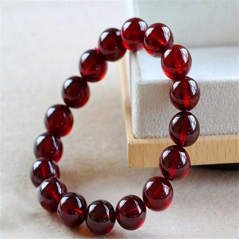 Jual GELANG Batu alam Merah Siam 10mm | Shopee Indonesia