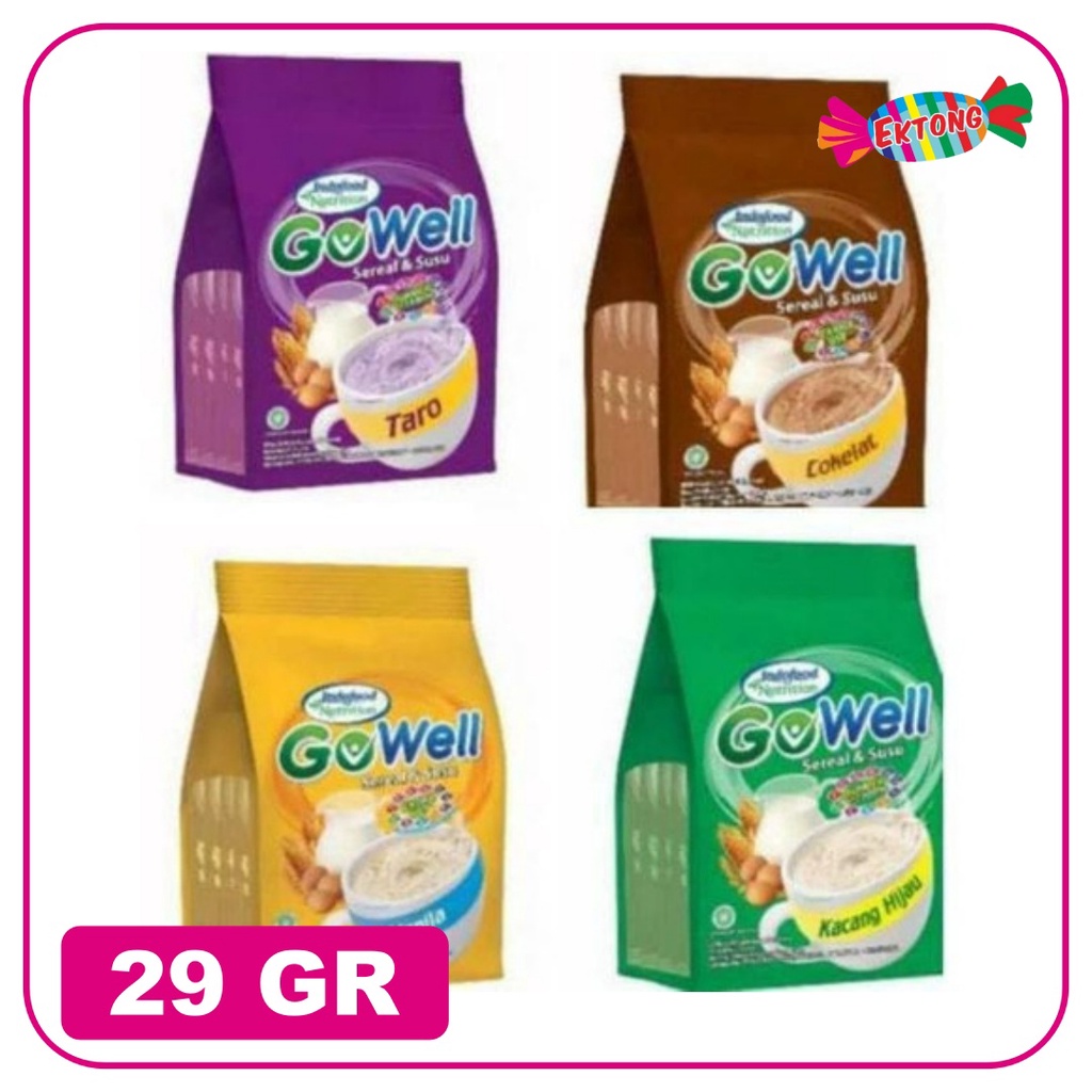 Jual GOWELL CEREAL 29GR ( 5 SACHETS ) | Shopee Indonesia