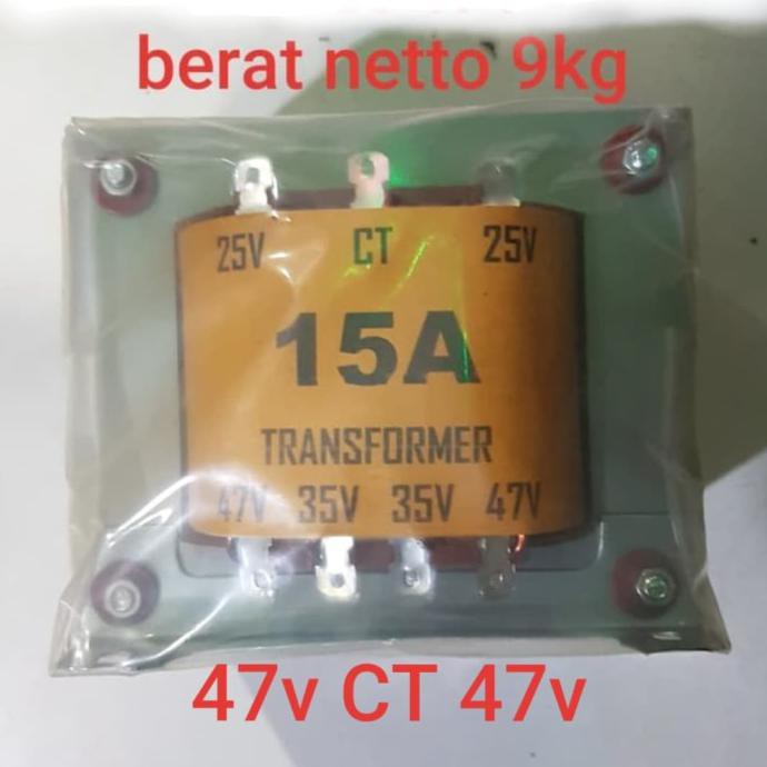 Jual 15A Ct Besar Murni Travo Trafo Syifa Kurae Best 15 Ampere 47V Ct ...