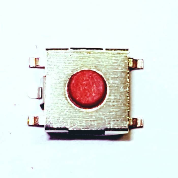 Jual Red Push Button 6x6x2.5 SMD 4pin Micro Switch Tactile Momentary ...