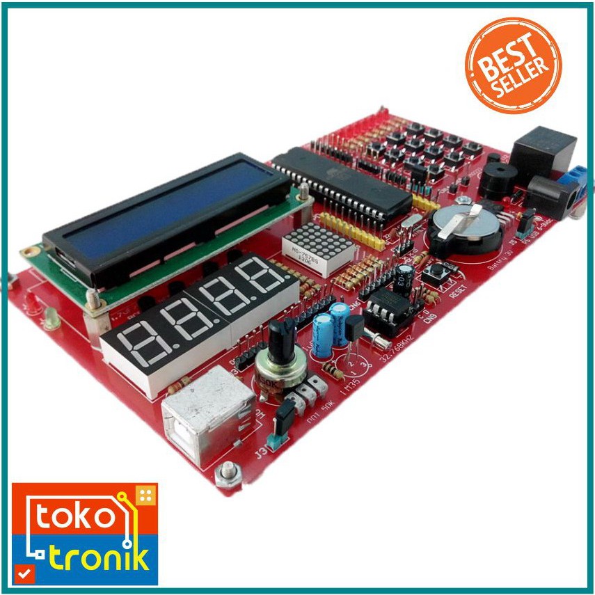 Jual Kit Lengkap Belajar Mikrokontroler AVR - Master Mikro | Shopee Indonesia