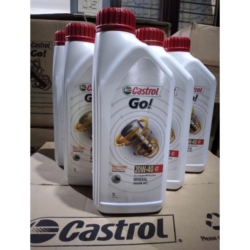 Jual Castrol Go! 20W-40 1 Liter | Shopee Indonesia
