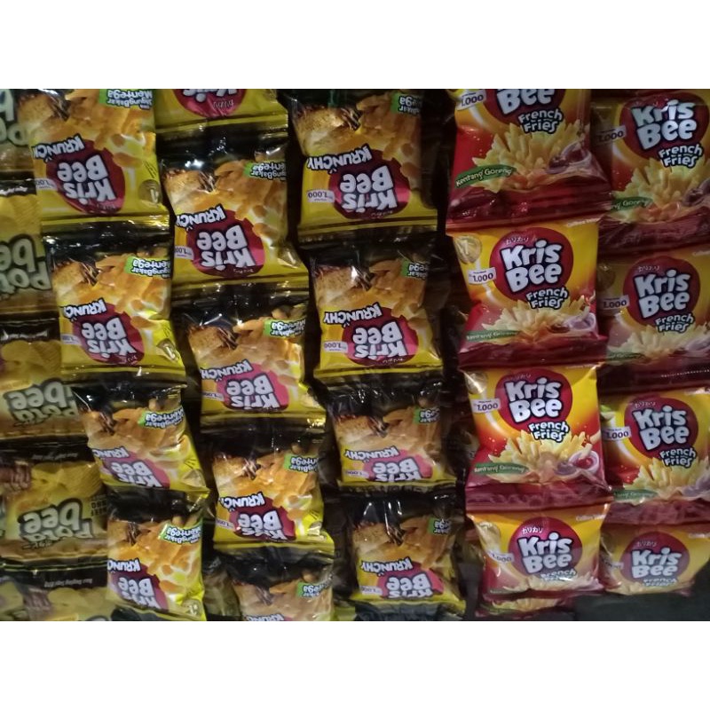 Jual Kris Bee Fries, KrisBee Krunchy Netto 9gr x 10pcs | Shopee Indonesia