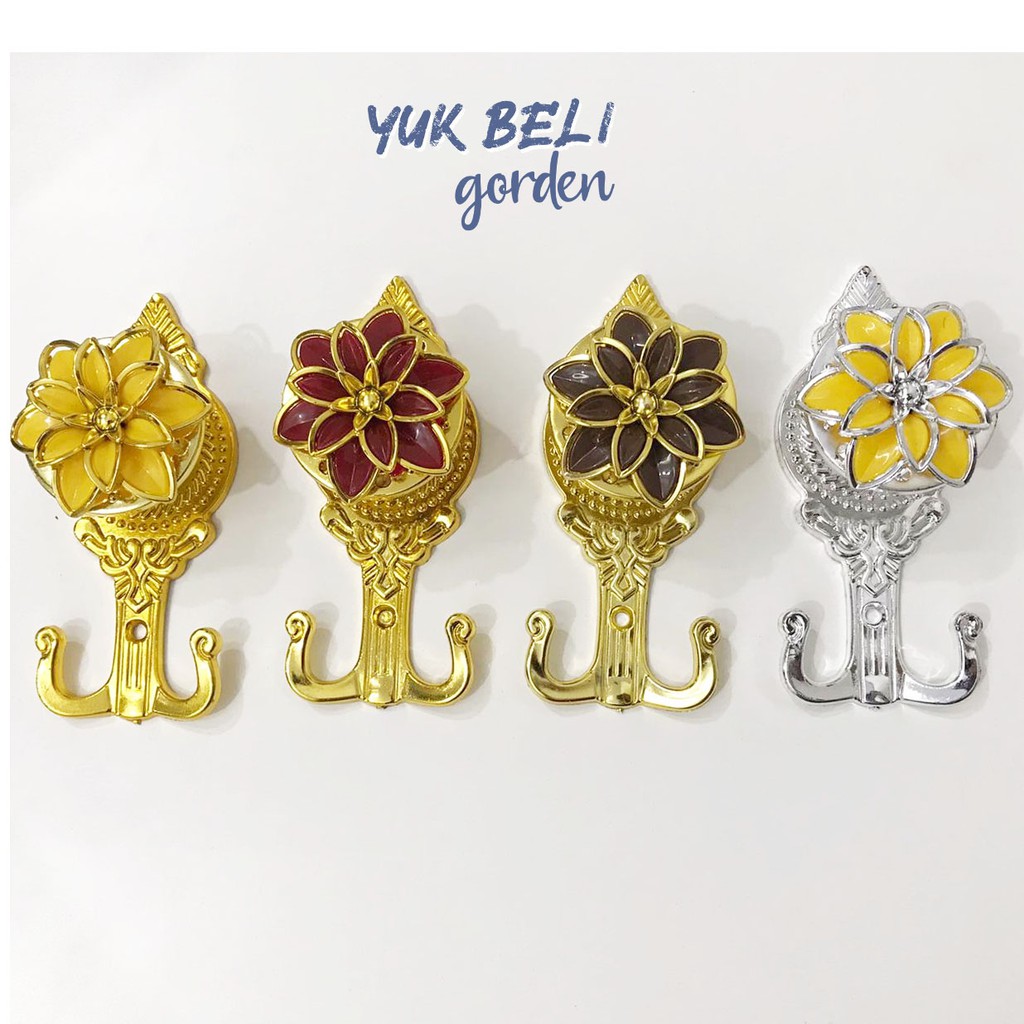 Jual [FREE BAUT] HOOK GORDEN (HOOK BUNGA MELATI - MATERIAL PLASTIK ...
