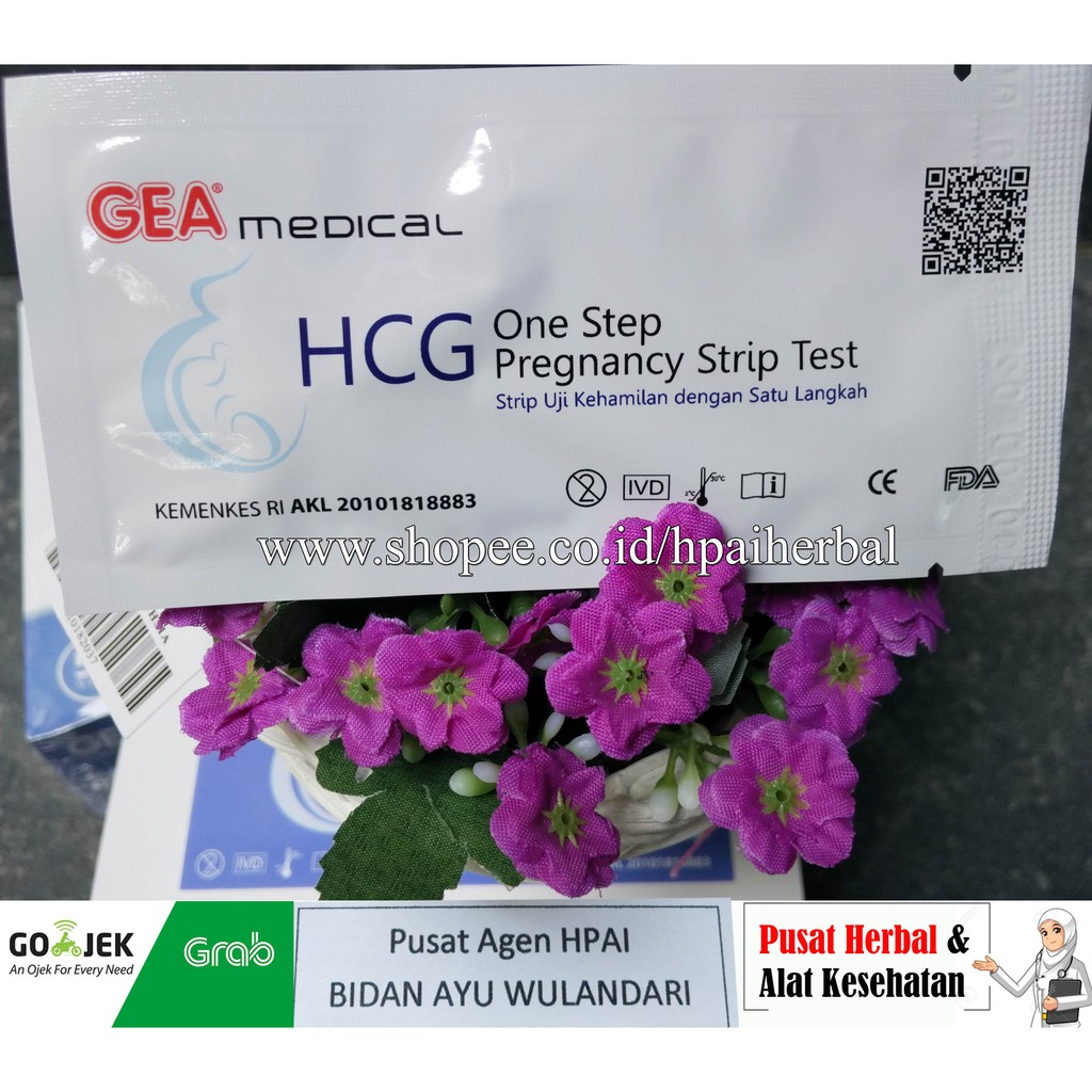 Jual Alat Tes Kehamilan / Test Pack Hamil Gea Eceran Alat Tes Kehamilan ...