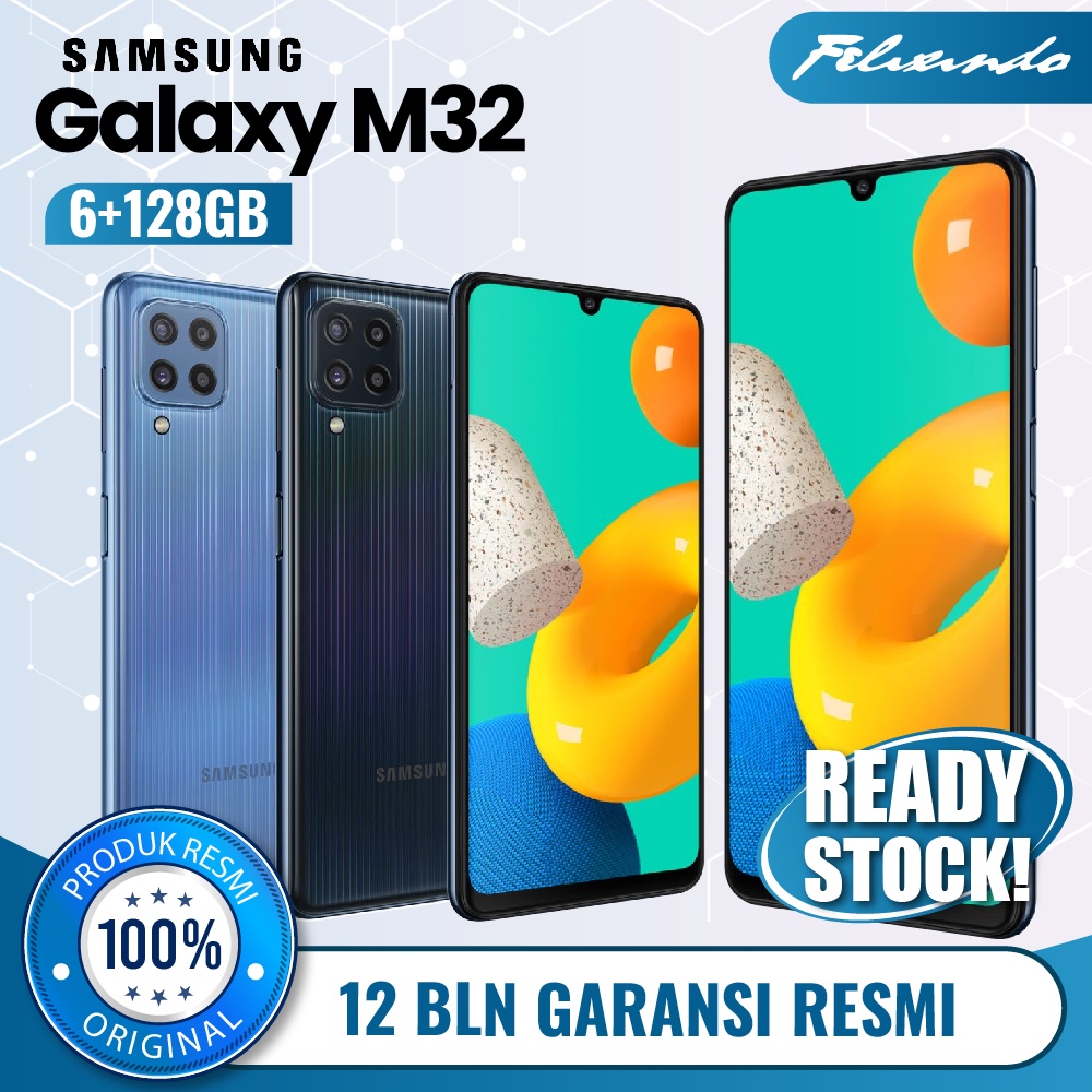 Jual Samsung Galaxy M32 6/128 GB RAM 6 ROM 128 GB 6GB 128GB Hp Smartphone Android Original ...
