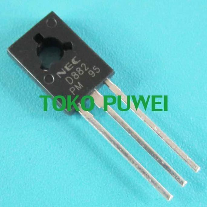 Jual D882 2Sd882 Npn Transistor To-126 Bd12 Tkpw29 Juara | Shopee Indonesia