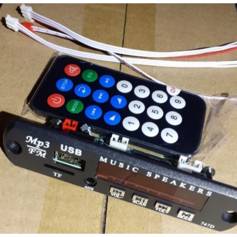 Jual Kit Modul MP3 Non Bluetooth (Tidak Bluetooth) | Shopee Indonesia