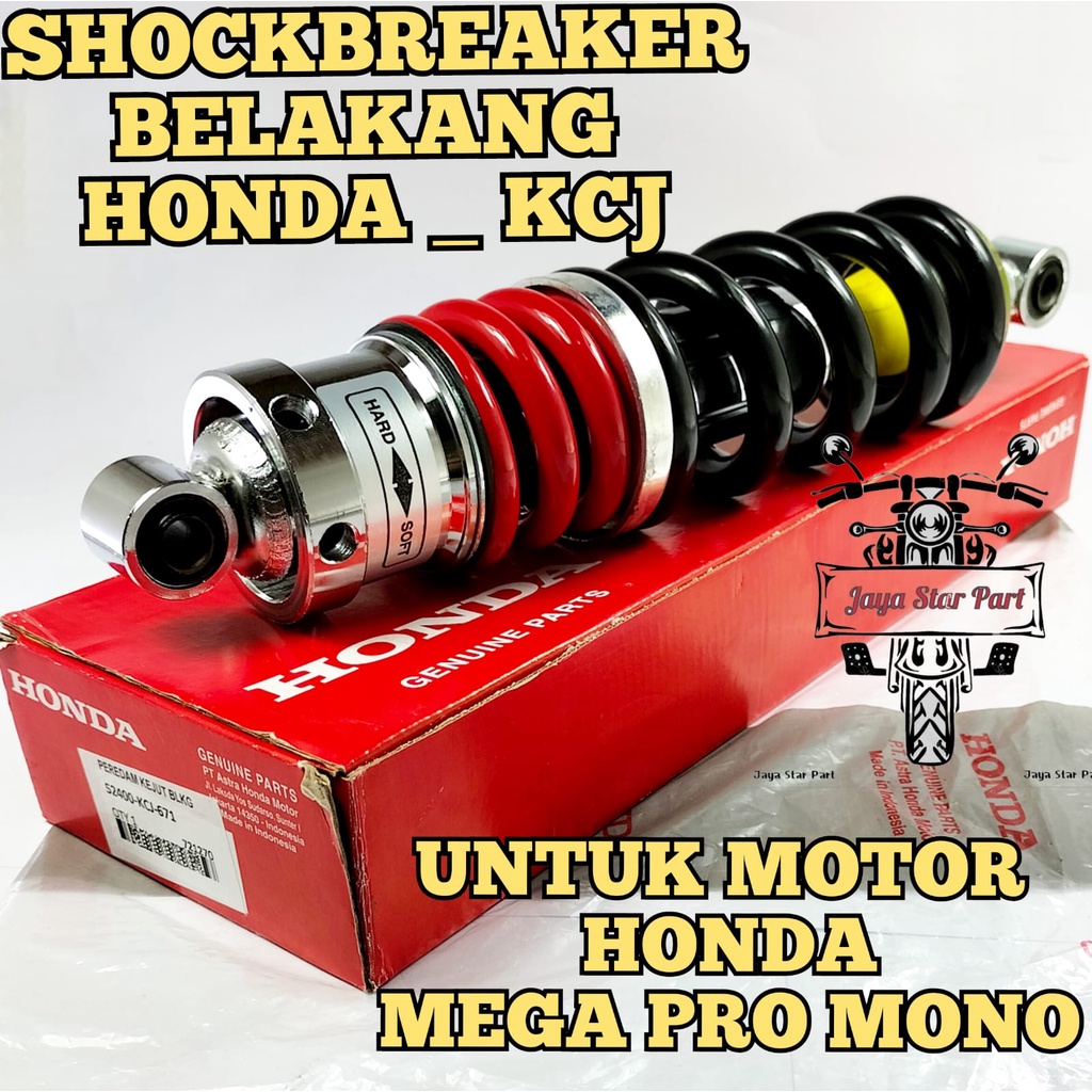 Jual (ORI) SHOCKBREAKER SHOCK HONDA AHM ORIGINAL MEGA PRO MONOSHOCK ...