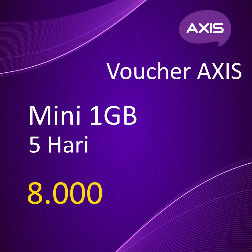 Jual Voucher Data AXIS Aigo Mini 1GB | Shopee Indonesia