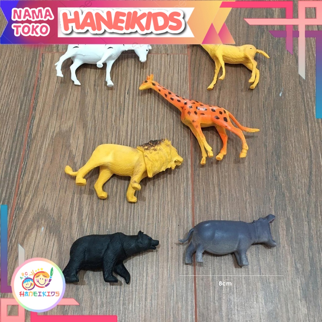 Jual HANEIKIDS FIGUR HEWAN MINI BINATANG KARET MINI / ANIMAL FIGUR ...