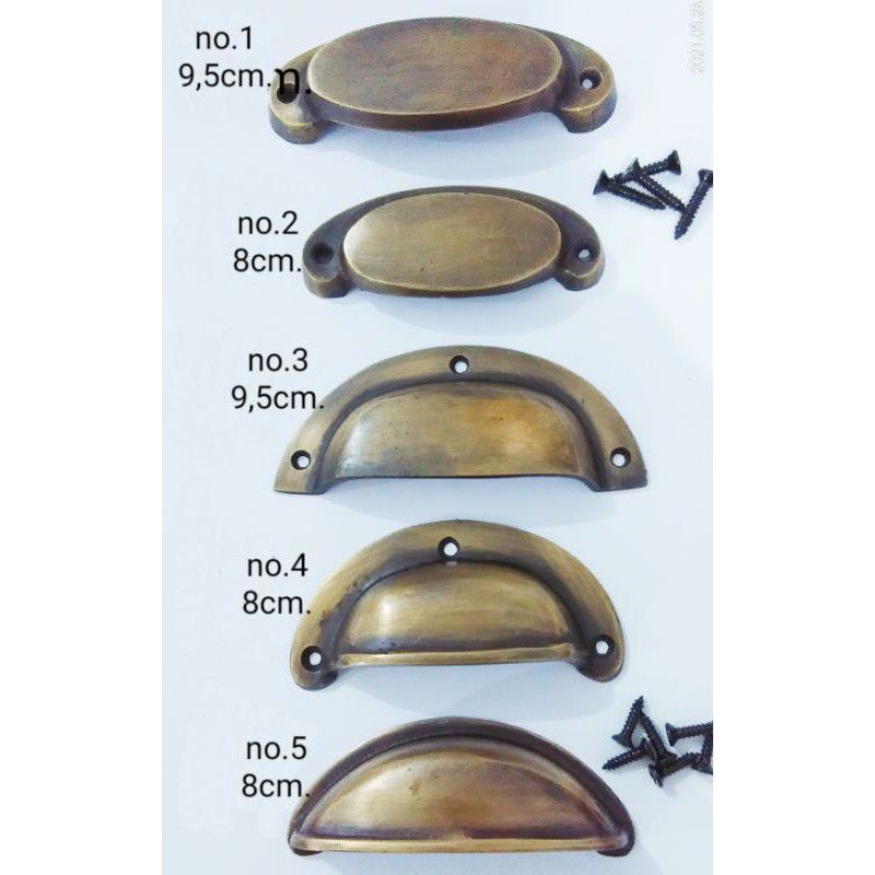 Jual Handle / Tarikan Laci Lemari Jendela Pintu Rumah Kuningan Kitchen ...