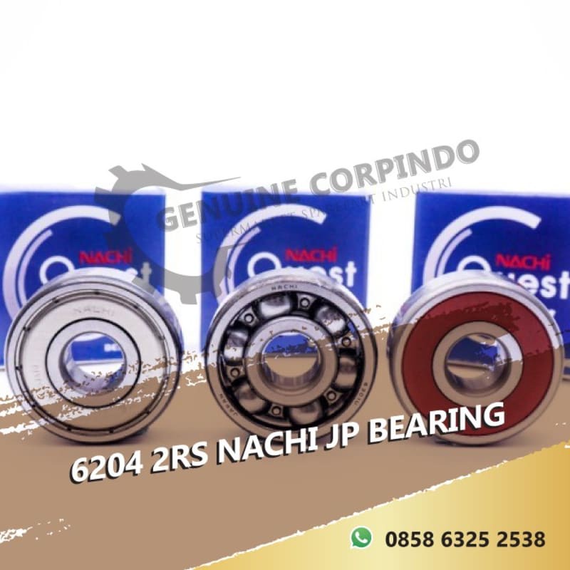 Jual 6204 2RS NACHI JP BEARING | Shopee Indonesia