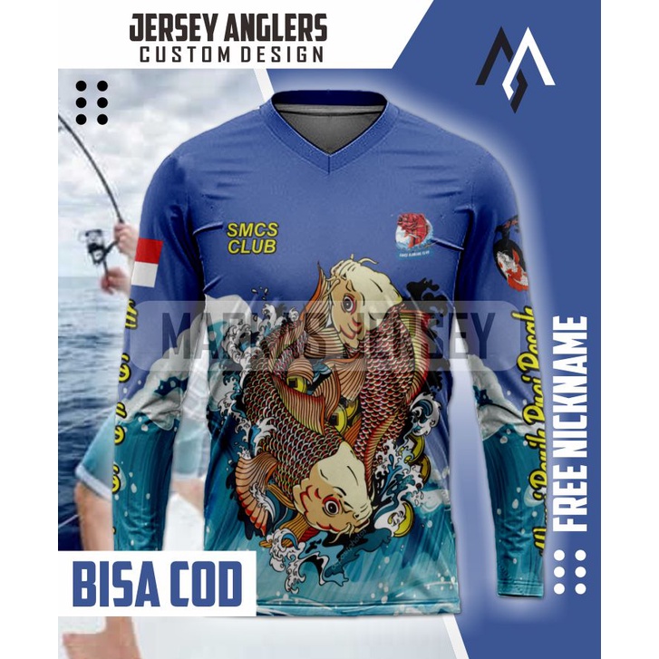 Jual JERSEY KAOS CUSTOM MANCING ANGLER FULLPRINTING GRADE ORI | Shopee ...