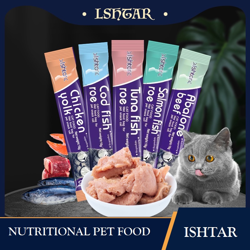 Jual LUCKYMALL Creamy Treats Snack Kucing 16g Cat Food Makanan Kucing ...
