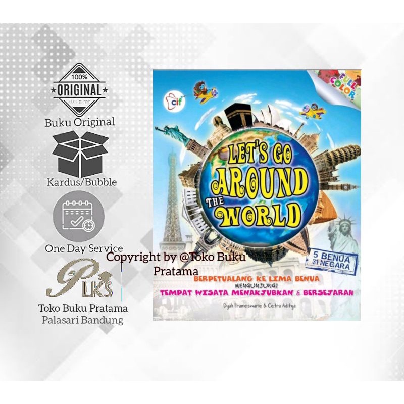 Jual Buku Cerita Anak Let's go Around The World | Shopee Indonesia
