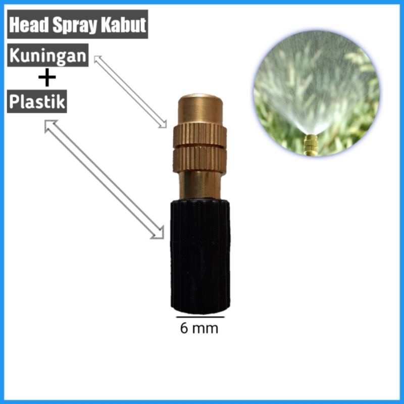 Jual Alat Siram Irrigation Taman Kebun Head Sprinkler Sprayer Kabut ...