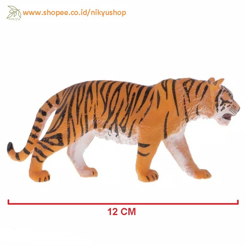 Jual [Nikyushop] Mainan Edukasi Pajangan Koleksi Hewan Miniatur Harimau ...