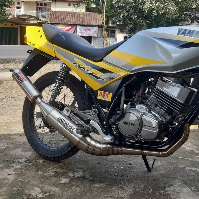 Jual Knalpot RXZ Standar Racing-DYN Exhaust System Original | Shopee Indonesia