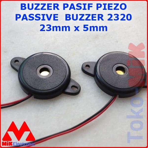 Jual BUZZER PASIF PIEZO PASSIVE BUZZER 2320 23MM X 5MM | Shopee Indonesia
