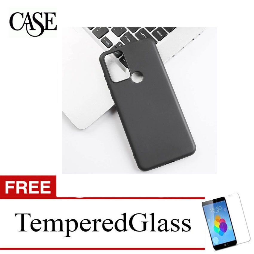 Jual Black Soft Case for Sharp Aquos V6 - V6 Plus 2022 - 6.52 inch ...