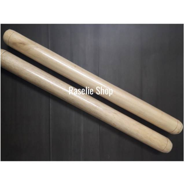 Jual Rolling Pin Kayu Gilingan Adonan bahan kayu 39cm | Shopee Indonesia