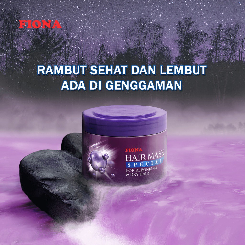Jual Fiona Hair Mask Special For Rebonding / Dry Hair 500gr | Shopee ...