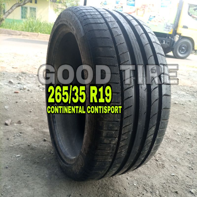 Jual CONTINENTAL 265-35-19 R19 COPOTAN SEKEN BEKAS BMW MERCY MERCEDES ...