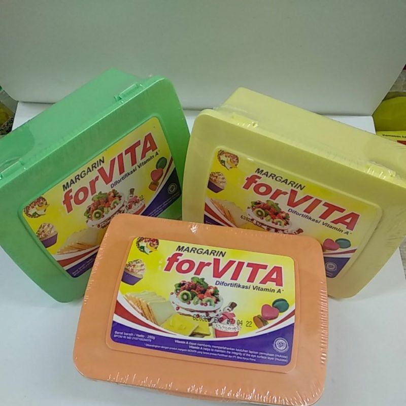 Jual forvita Margarine BOX 250 gram | Shopee Indonesia