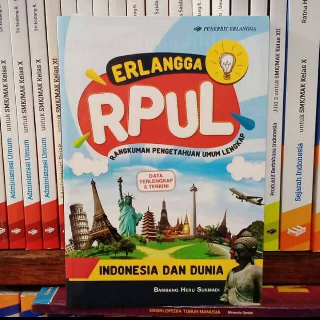 Jual RPUL ERLANGGA Rangkuman pengetahuan umum Lengkap INDONESIA DAN ...