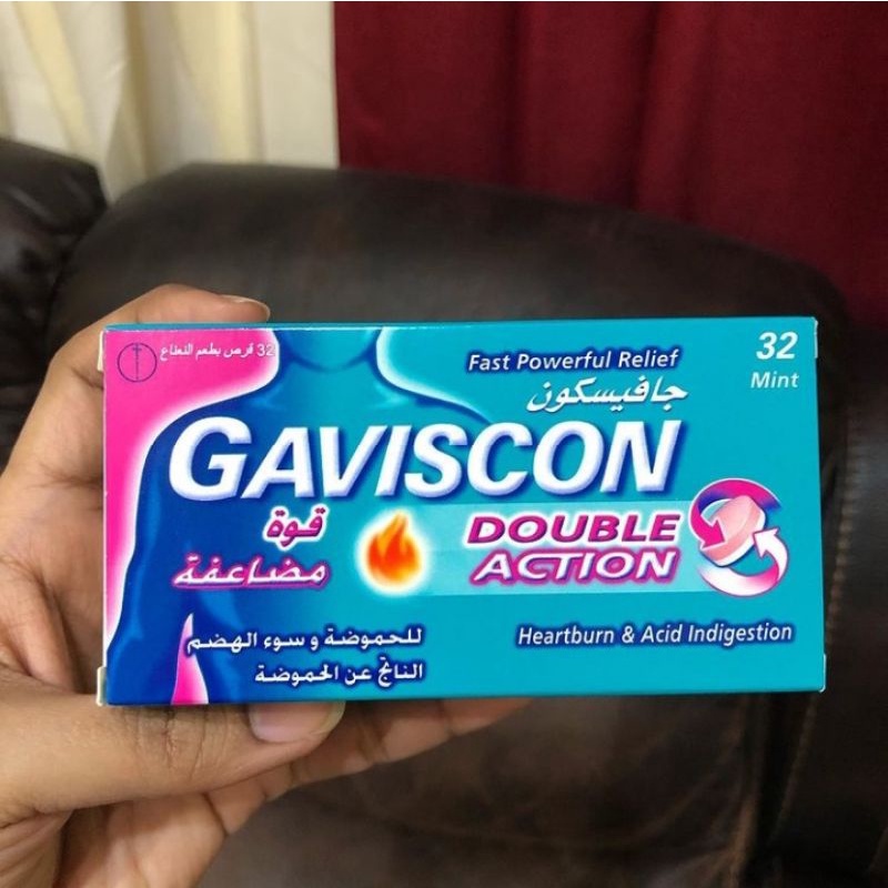 Jual GAVISCON DOUBLE ACTION OBAT MAGH DAN LAMBUNG IMPORT SAUDI ORIGINAL ...