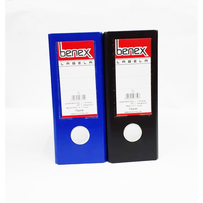 Jual Odner / Ordner BENEX LABELA 927 Black (Pcs) | Shopee Indonesia