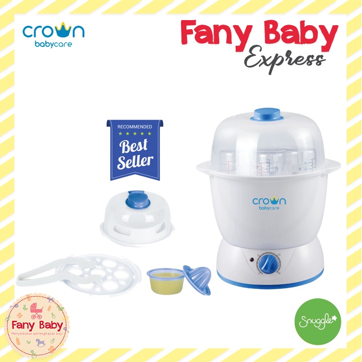 Jual CROWN MULTI STEAMER WITH TIMER / CR1288 - STERIL BOTOL MULTIFUNGSI ...