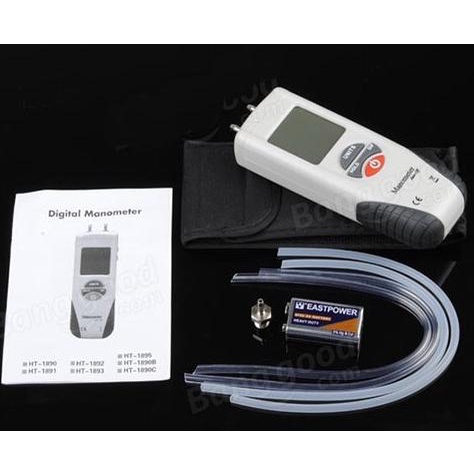 Jual Air Pressure Manometer Digital Ht-1890 Differential Gauge Meter ...