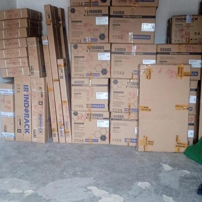 Jual Wallmount Rack Indorack Single Door Rack Server 8U 500Mm Wr5008S ...