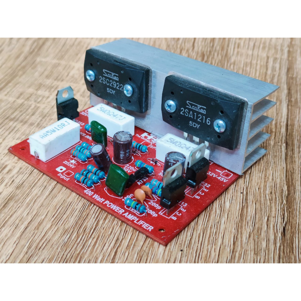 Jual KIT DRIVER POWER 400 WATT PLUS SANKEN 5DY | Shopee Indonesia